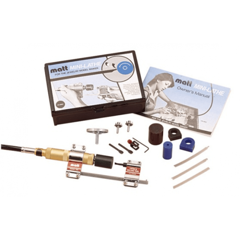 CA2803-E Matt Mini-Lathe With Gauge(30mm Motor Bracket)